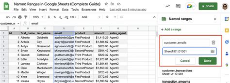 Named Ranges In Google Sheets Complete Guide Layer Blog