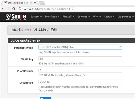 PfSense VLAN With Hyper V Schimpie Net