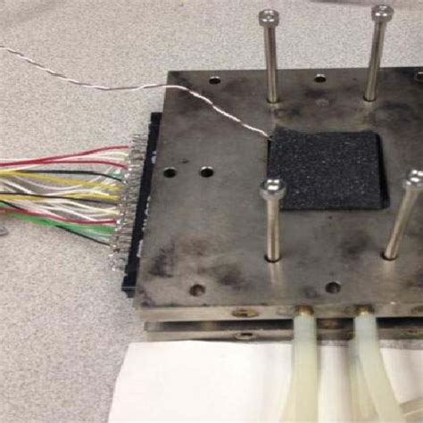 Theta Jc Test Jig With The Heat Sink Mounted On Top Download Scientific Diagram