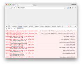 JS Errors When Loading Polymer Project Starter Toolbox Set Up Stack Overflow