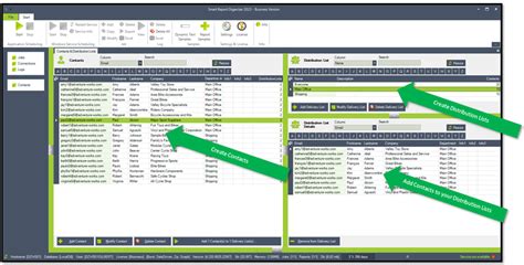 DistributionList Help Center Smart Report Organizer