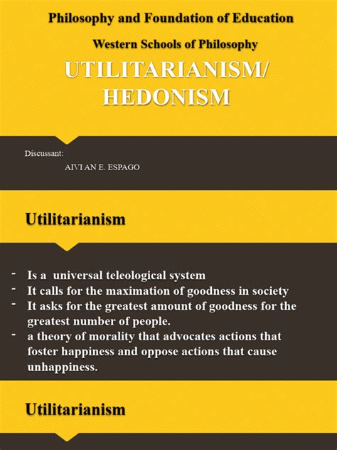 Utilitarianism Pdf Utilitarianism Hedonism