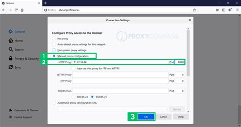 Setting Up A And Socks Proxy Server In Mozilla Firefox Proxycompass