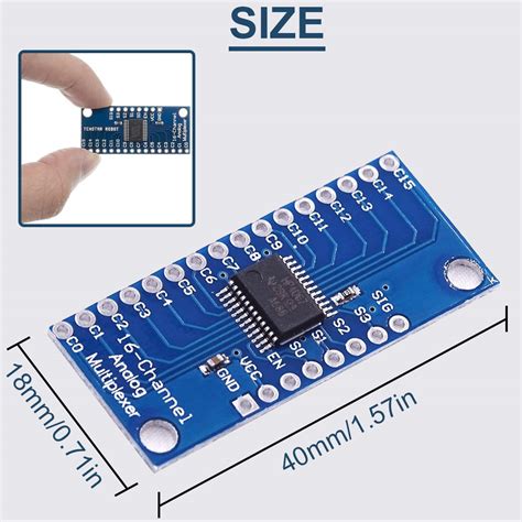 Snapklik PCS CD HC High Speed CMOS Precise Analog Multiplexer Channel Analog
