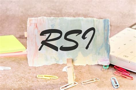 Premium Photo Rsi Relative Strength Index Acronym Concept On Cubes