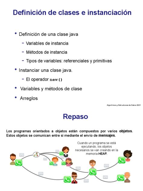 Clase 2 Pdf Objeto Informática Java Lenguaje De Programación