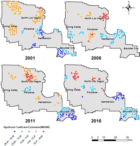 Spatial Pattern Of The Modified Normalized Difference Water Index Download Scientific Diagram