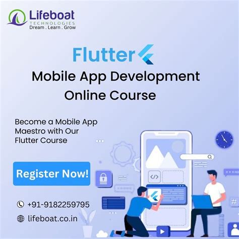 Flutter Development Course Lifeboat Technologies Mobile App Development App Development