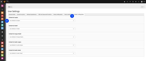 Personalise Ai User Setting — T3planet Docs 10 Documentation