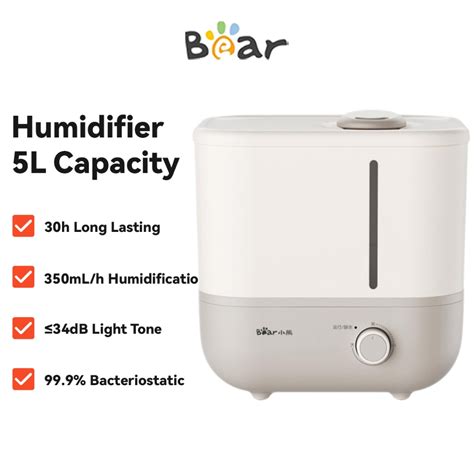 Bear Big Humidifier Diffuser For Room Air Purifier With Essential Oil Bear Big Humidifier Diffuser For Room Air Purifier With Essential Oil