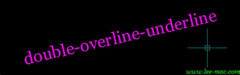Strikethrough Text Lee Mac Programming