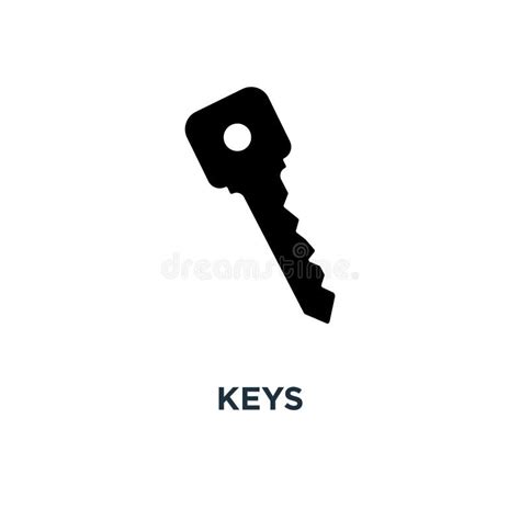 Keys Icon Safe And Protection Sign Concept Symbol Design Vecto Stock