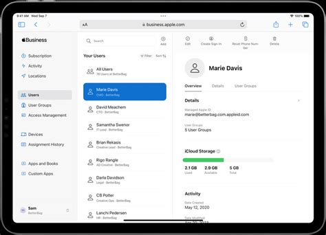 Business Enterprise Security Apple IN