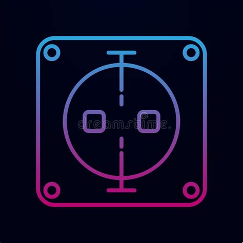 Electric Outlet Nolan Icon Simple Thin Line Outline Vector Of Web Icons For Ui And Ux Website