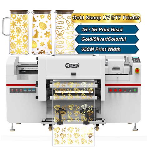 Factory Mesin Da Mashin Roll To Roll Digital Gold Label Printing Plotter Print Foil Dtf Uv