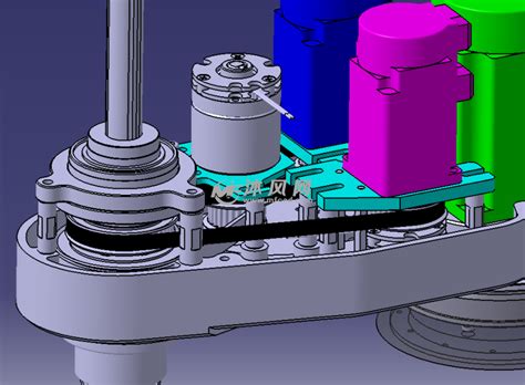 Scara机器人运动简图 千图网
