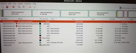 Boot How To Identify Right Partition From GParted Ask Ubuntu