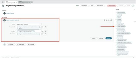 How To Apply Automate A Project Template Using F Servicenow Community