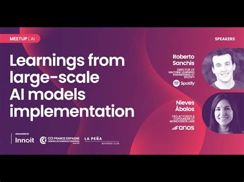 Learnings from large scale AI models implementation - YouTube