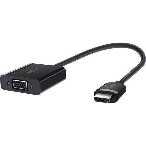 Belkin HDMI To VGA Adapter With Micro USB Power AV BT B H