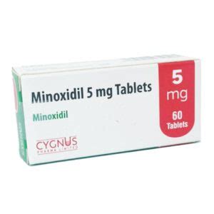 Oral Minoxidil 5mg Tablet 60 For Hair Loss