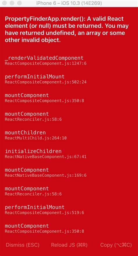 A Valid React Element Or Null Must Be Returned Not Sure What The Type Is To Be Returned