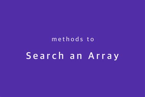روش‌های جست و جو در آرایه با جاوااسکریپت فرانت‌ کست