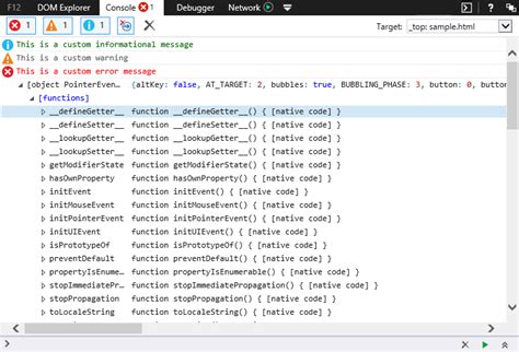F12 Devtools Guide Debugger Microsoft Edge Development