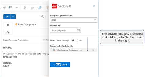 Protecting In Outlook On The Web Seclore Adoption Portal
