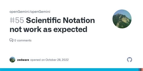Scientific Notation Not Work As Expected Issue OpenGemini OpenGemini GitHub