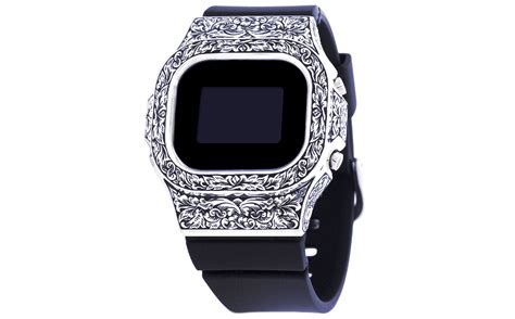 These Striking G Shock Watches Are Made Of Intricately Engraved