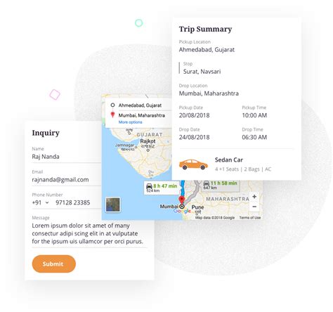 An Online Taxi Booking Web App Development In Laravel Inapps