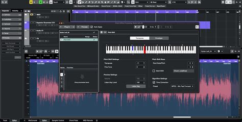 Cubase 12 Pitch Shift Issue Cubase Steinberg Forums