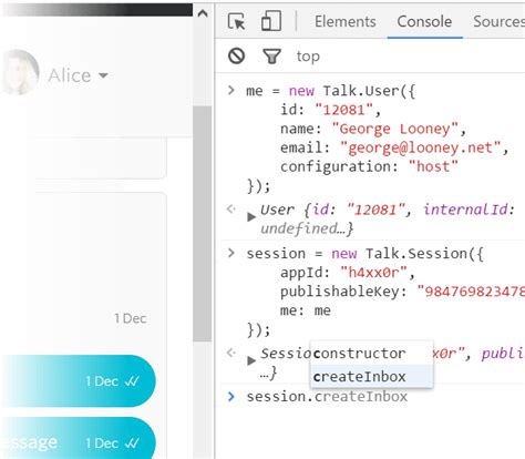Features Talkjs