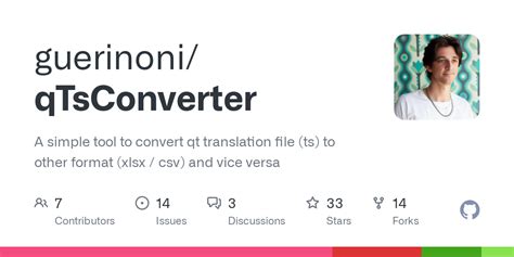 Github Guerinoniqtsconverter A Simple Tool To Convert Qt