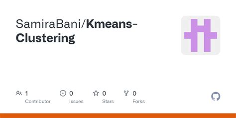 github samirabani kmeans clustering