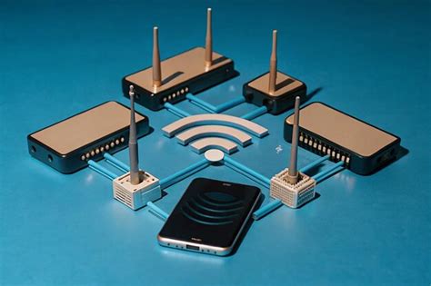 3d Illustration Network Wireless Access Protocol Premium Ai Generated