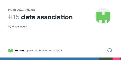 Data Association · Issue 15 · Pjlab Adgdetzero · Github