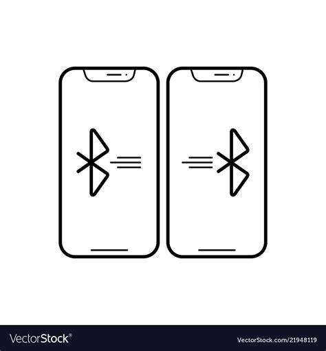 Bluetooth Connectivity Royalty Free Vector Image