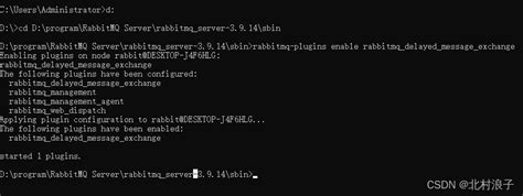 windows下rabbitmq延迟队列插件安装步骤 windows rabbitmq 延迟插件安装 csdn博客
