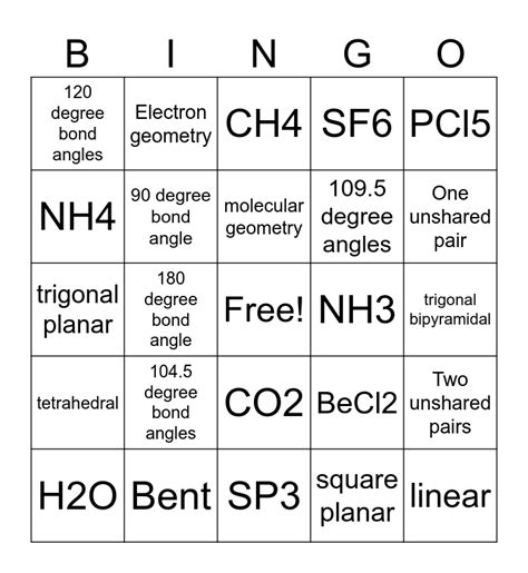 Vsper Bingo Card