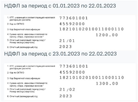 Уведомление по ЕНП в январе 2023 года образец для НДФЛ