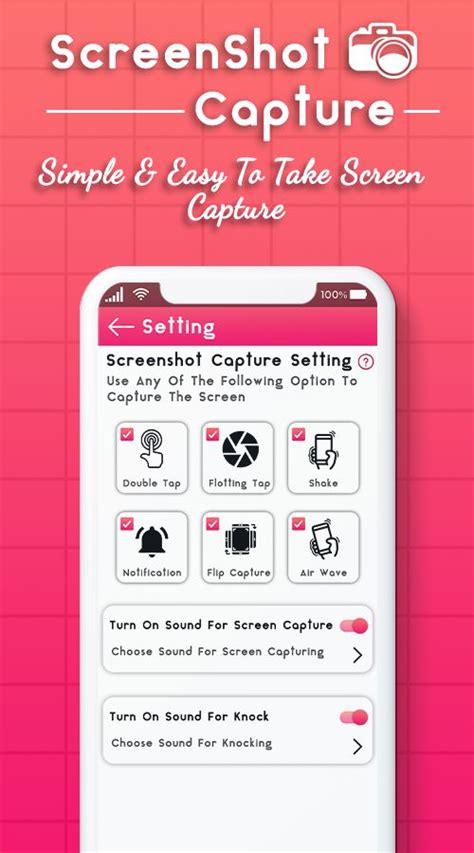 Screenshot Capture Android App Source Code By TechnobyteInfotech Codester