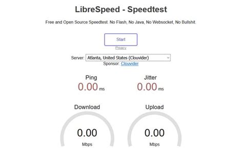 Librespeed Self Hosted Speedtest For Html5 Alternativeto