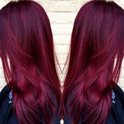 Intense Red Hair Color