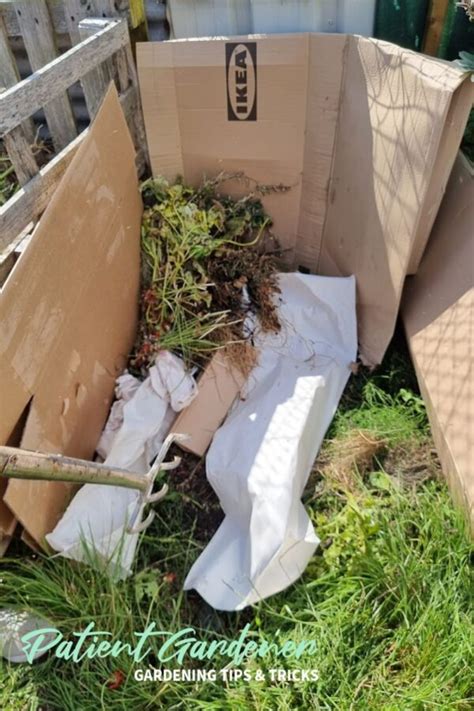 Turning A Compost Heap Patient Gardener