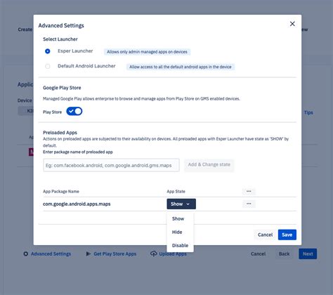 creating a provisioning template esper help