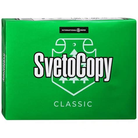 Копировальная бумага А4 SvetoCopy Classic белая 500 листов - Lochin