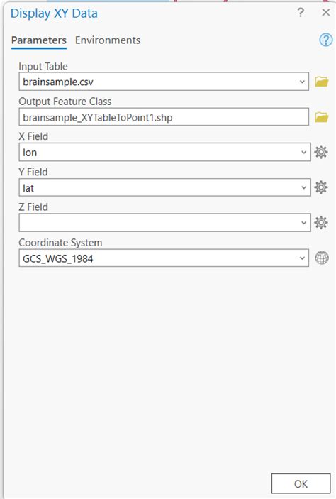 Solved Impossible To Convert Xy To Point Esri Community