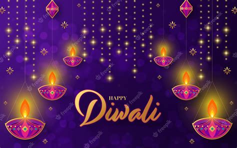 해피 디왈리 디파발리 인도 축제 프리미엄 벡터